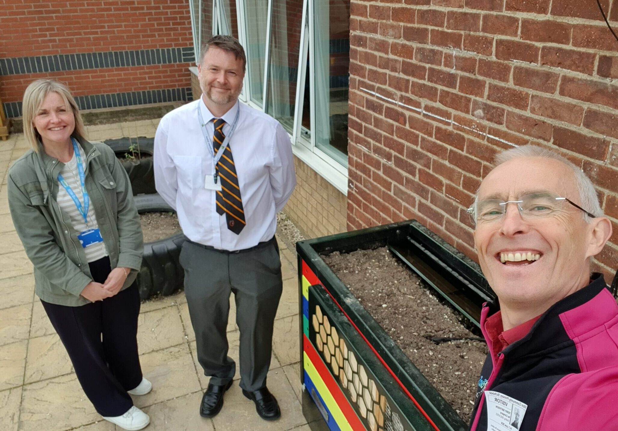 Bilton School SuDS & BNG Planter Unit Installation | BioScapes